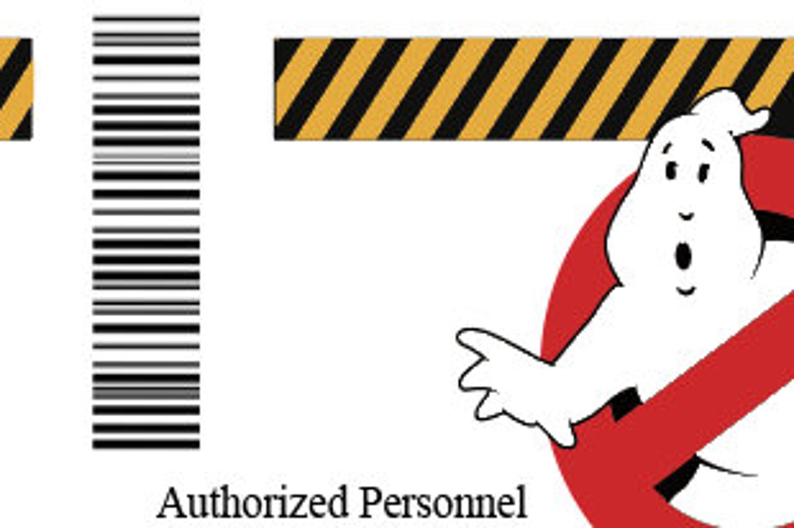 Custom Ghostbuster PVC ID Card - Etsy