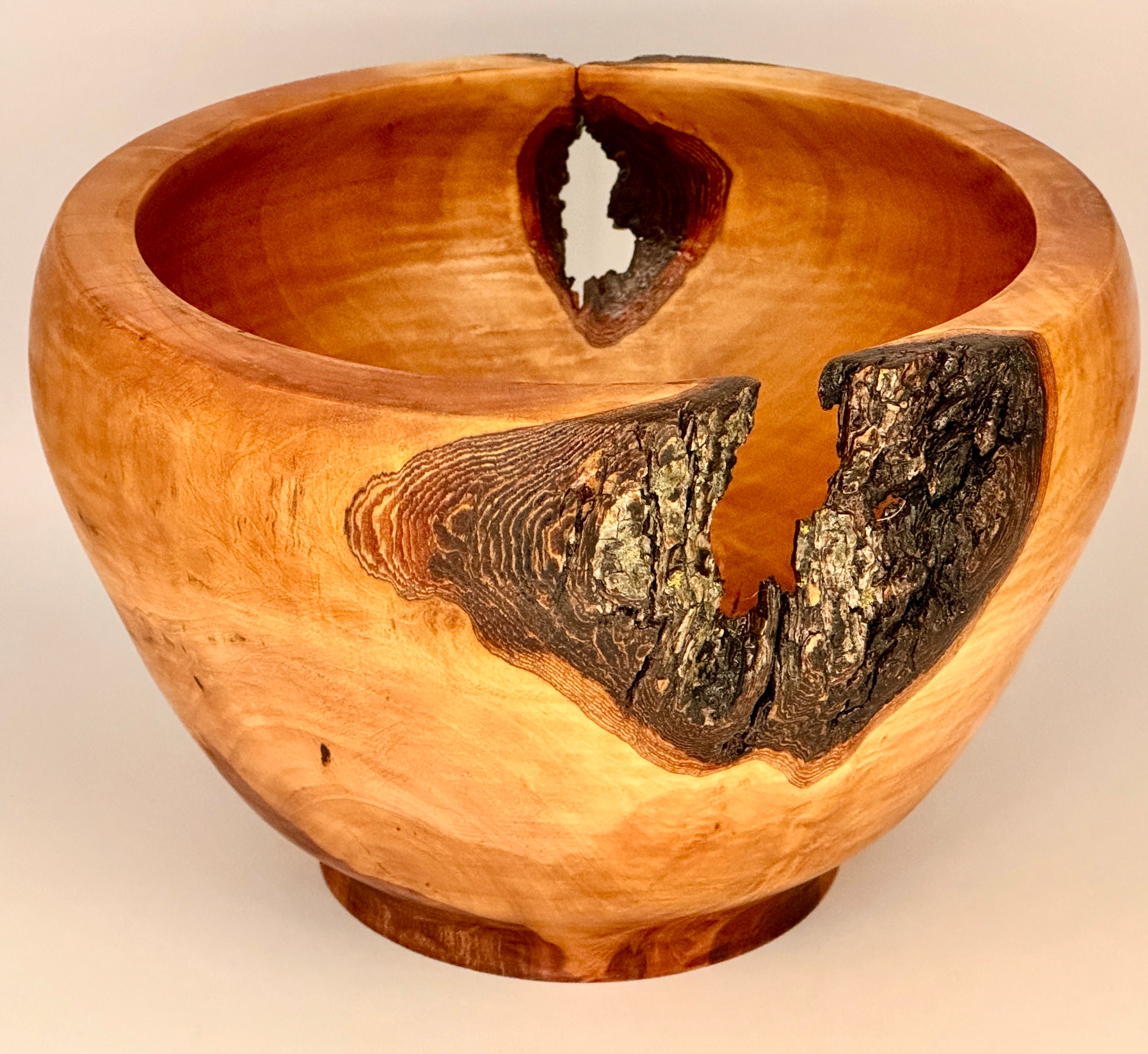 Handmade Bradford Pear Hollow Form Bowl - Etsy