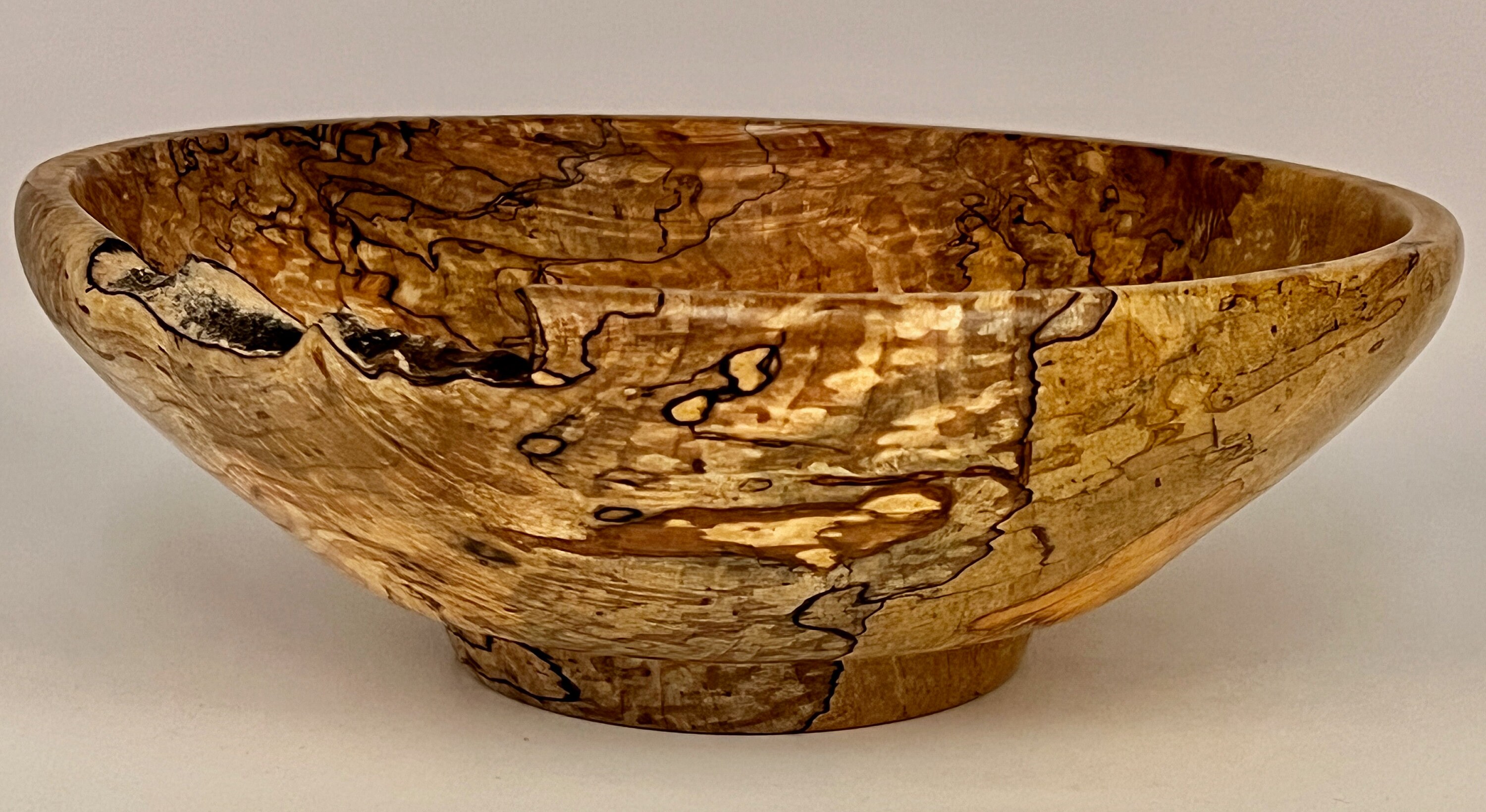 Spalted Maple Burl Bowl - Etsy