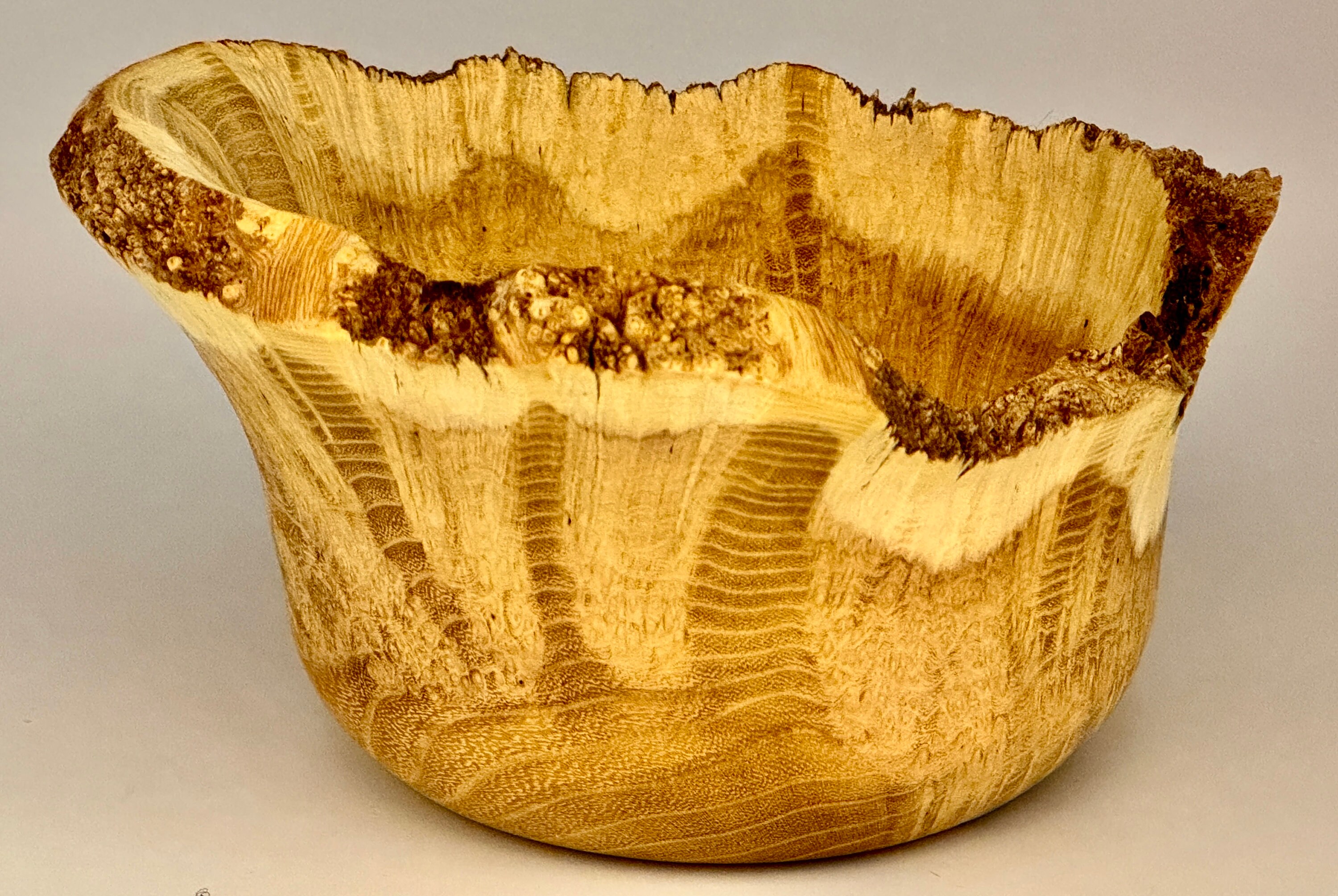 Live Edge Black Locust Burl Cap Bowl - Etsy