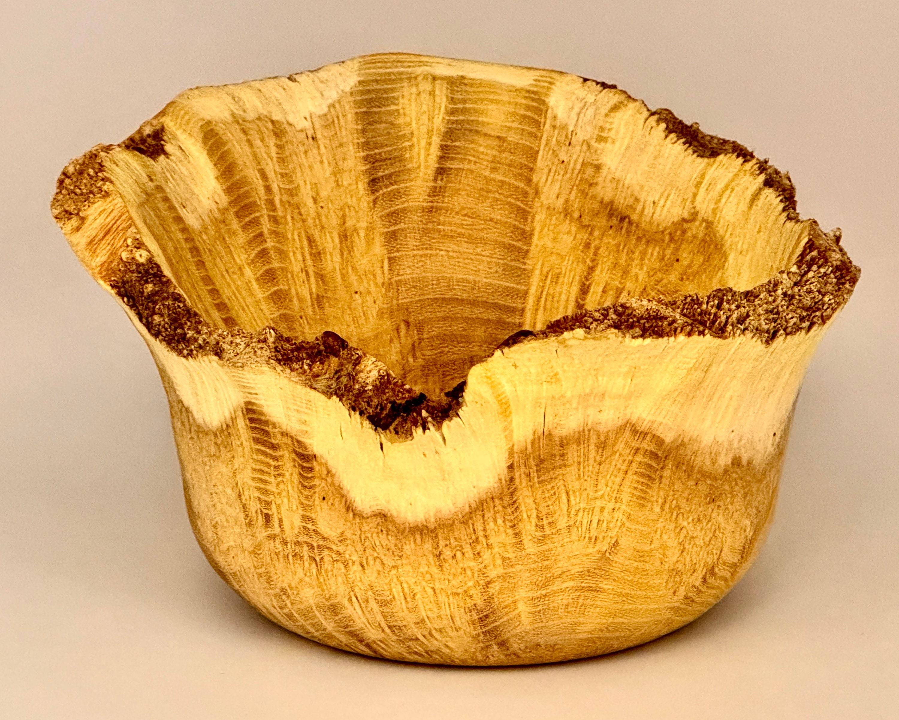 Live Edge Black Locust Burl Cap Bowl - Etsy