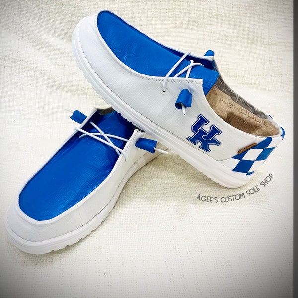 Leather Custom Hey Dude - Etsy