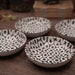Ceramic Bowls Set of 4, Handmade Ceramic Bowl Set With Unique Design ...