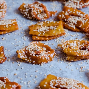 Moroccan Traditional Candy Cookies; Chebakia With Almond & Honey ...