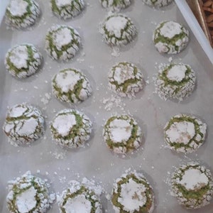 Moroccan Coconut Cookies Called, GHRIBA, Sugar Cookie With Almonds ...