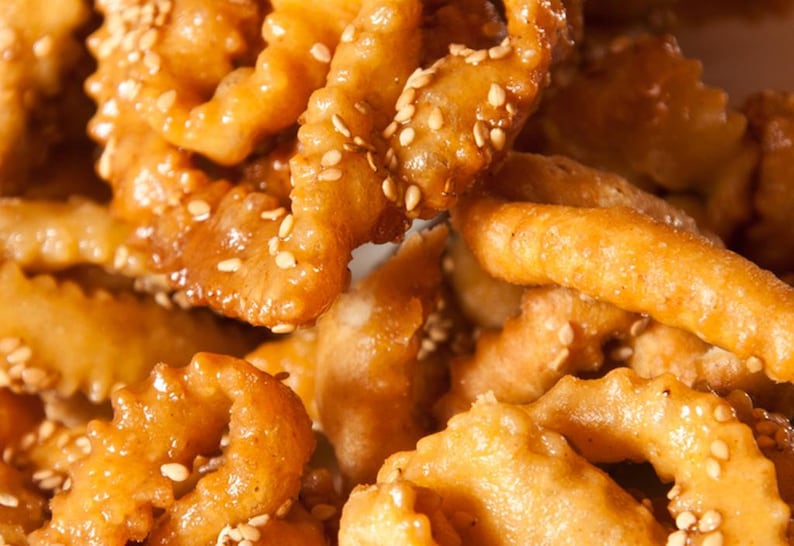 Moroccan Traditional Candy Cookies; Chebakia With Almond & Honey ...