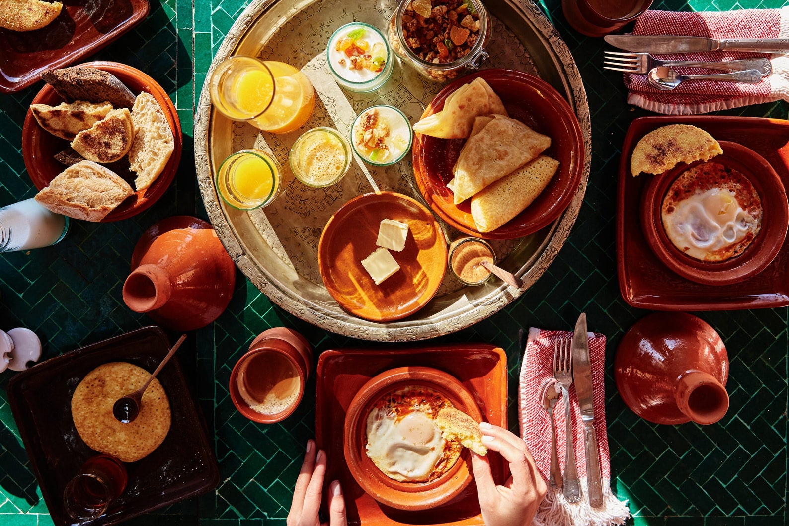 Moroccan Breads & Sweets: Msemen, Moroccan Bread, Moroccan Delicious ...
