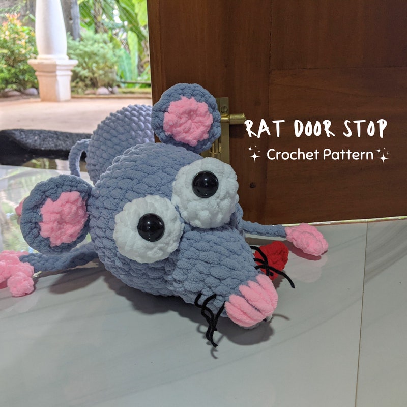 Crochet Doorstop - Etsy UK