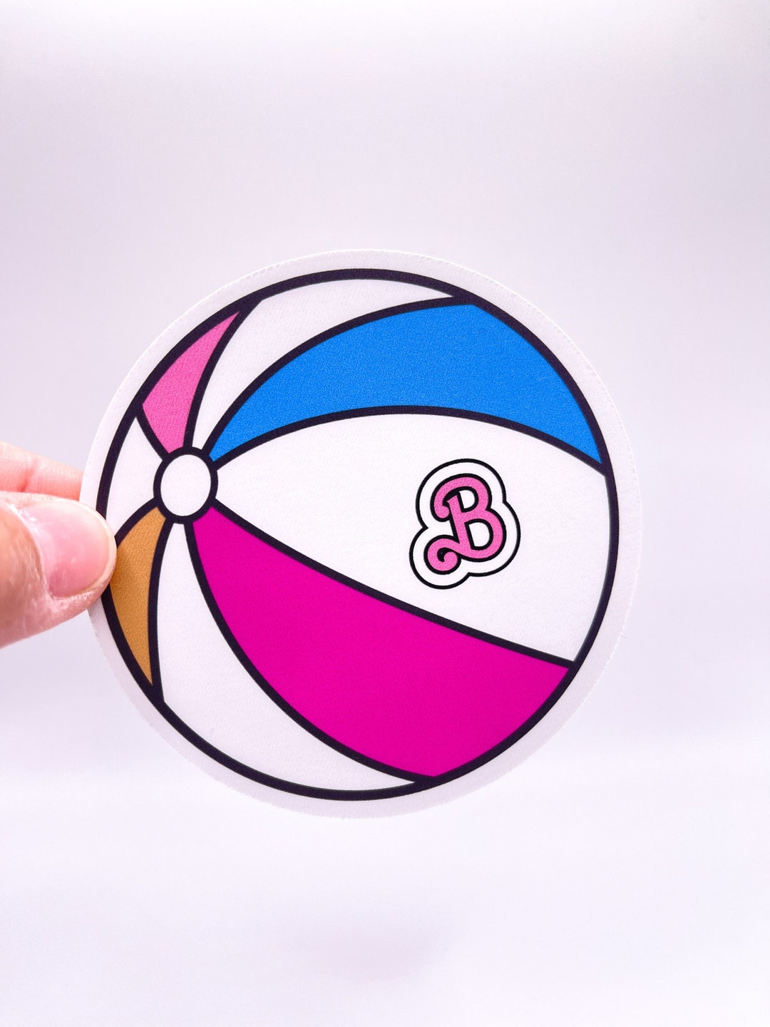 B Doll Beach Ball Sticker Retro 90's Doll - Etsy