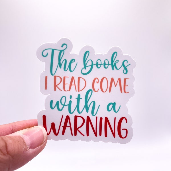 Read Sticker - Etsy