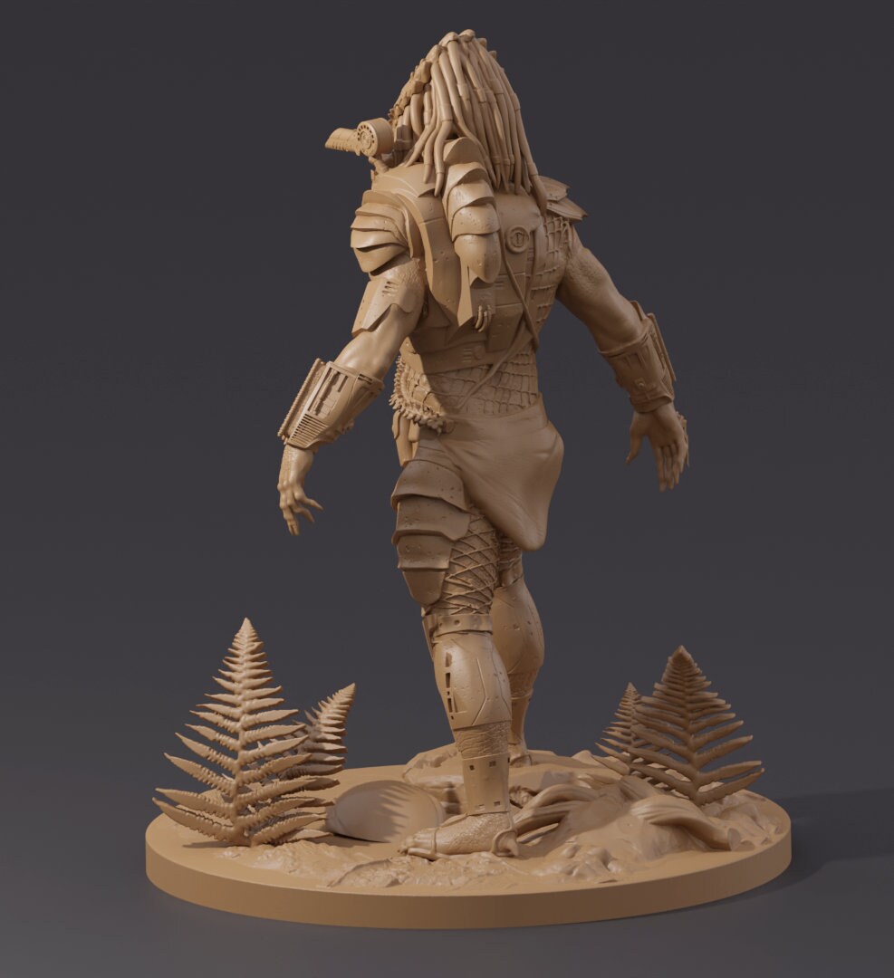 Predator Resin Model Kit Statue Miniature AVP Aliens Figure - Etsy