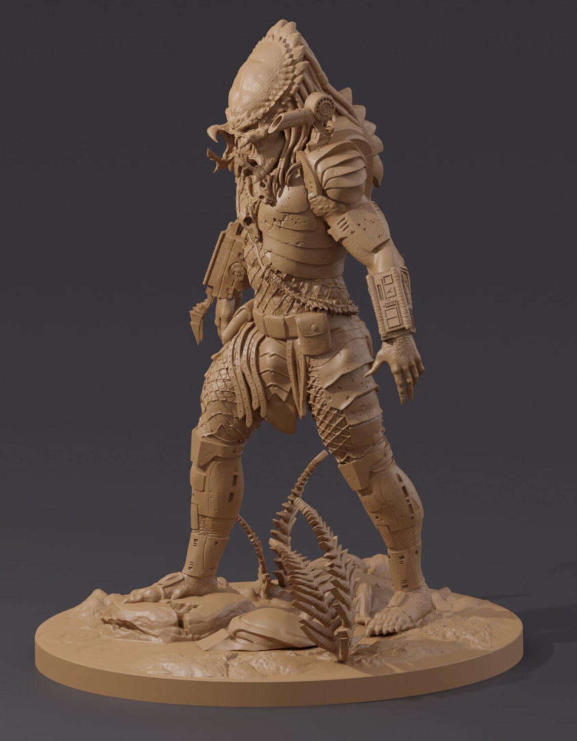 Predator Resin Model Kit Statue Miniature AVP Aliens Figure - Etsy