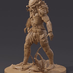 Predator Resin Model Kit Statue Miniature AVP Aliens Figure - Etsy