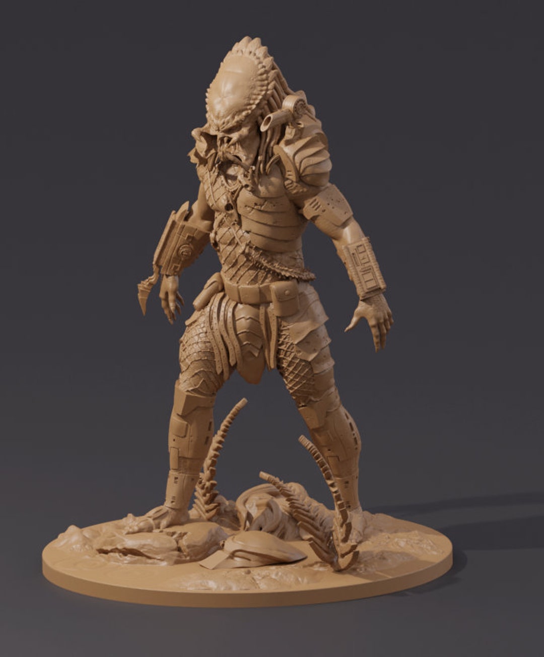 Predator Resin Model Kit Statue Miniature AVP Aliens Figure - Etsy
