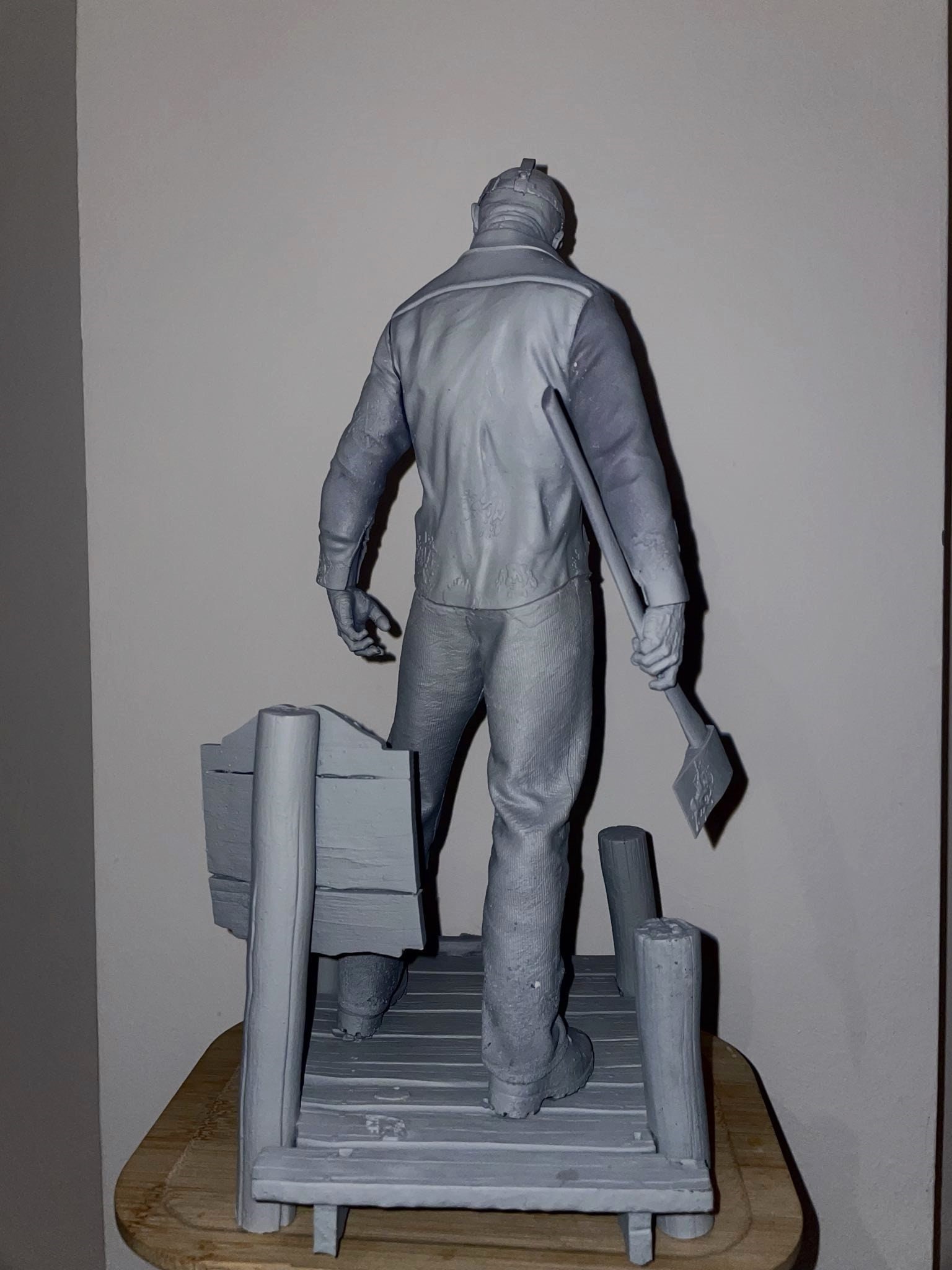Jason Voorhees Statue Unpainted | 3D Printed Model Kit - Etsy