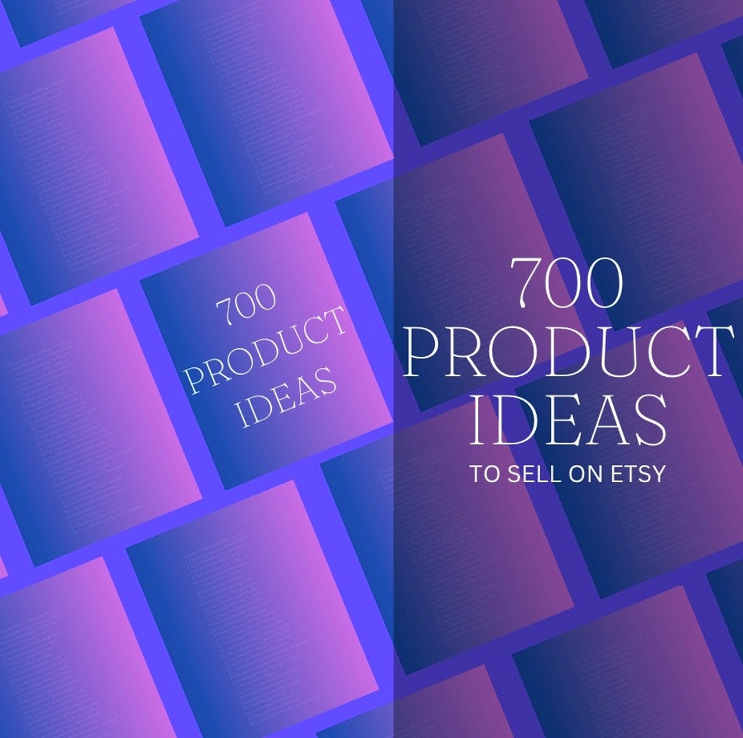 700 Product Ideas To Sell On Etsy Easy Passive Income Etsy UK