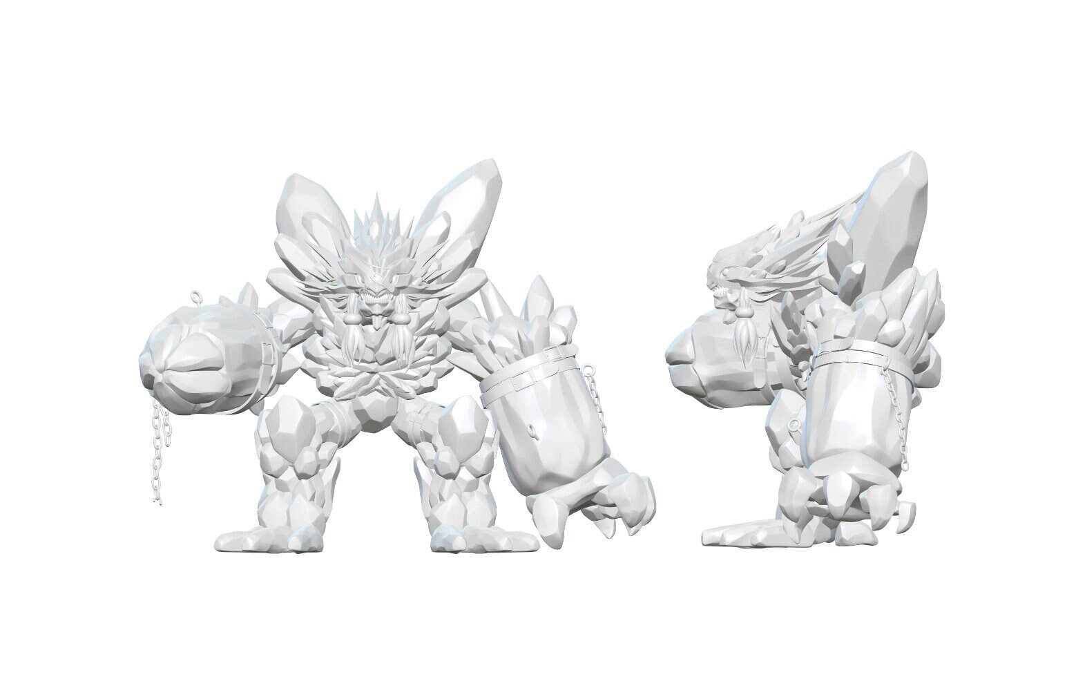 Gogmamon Digimon STL 3D Model / 1 Full Piece - Etsy
