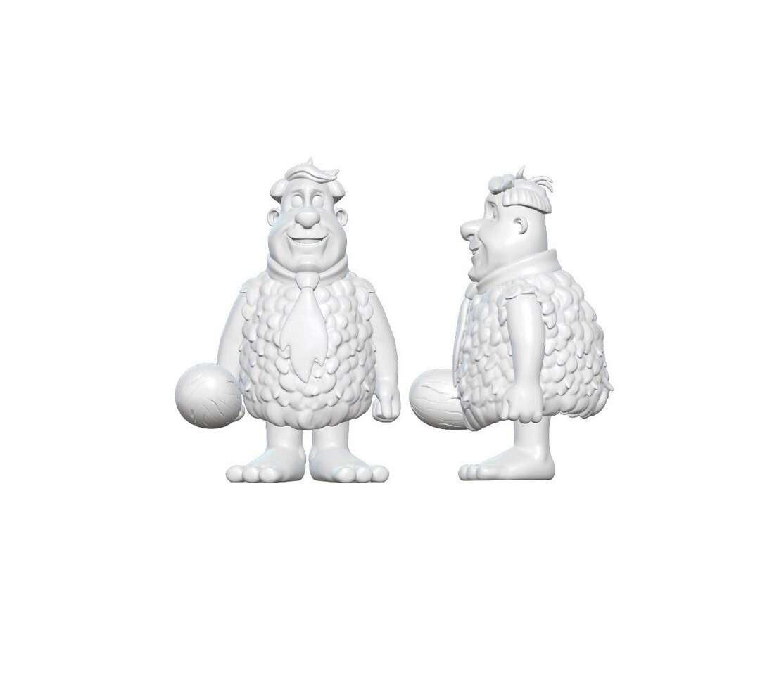 Fred Flintstone STL 3D Model / 1 Full Piece - Etsy Australia