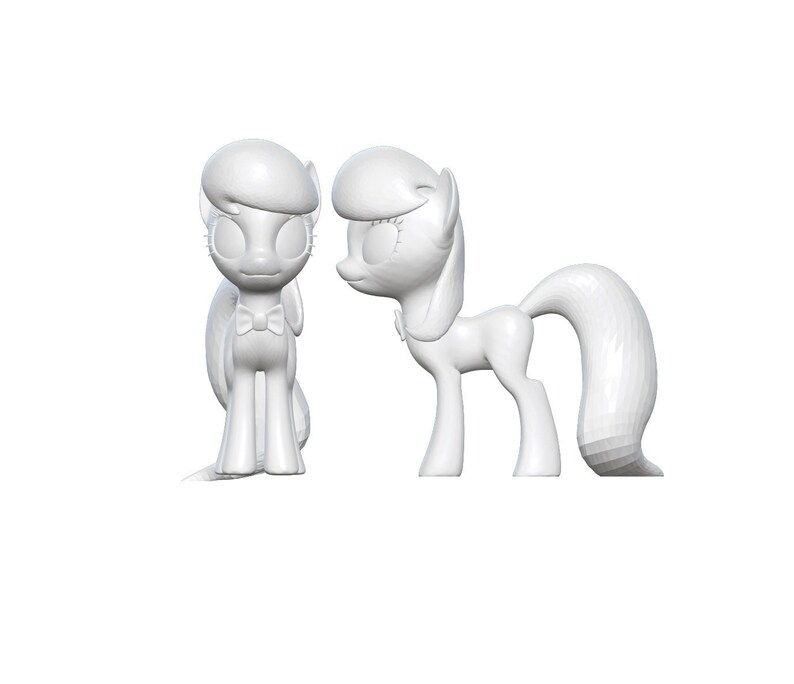 Octavia Pie My Little Pony STL Modelo 3D / 1 pieza completa - Etsy México