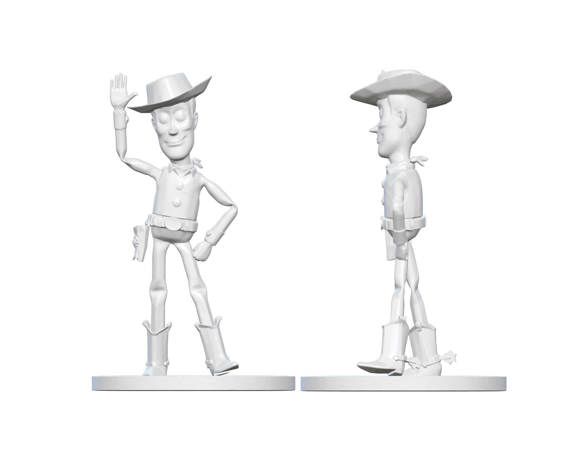 Woody Toy Story STL 3D Model / 1 Full Piece - Etsy