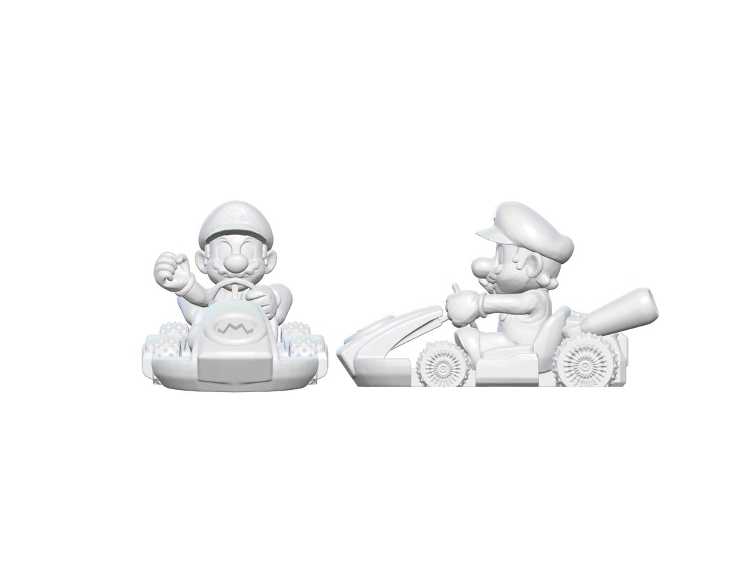 Mario Kart STL 3D Model / 1 Full Piece - Etsy