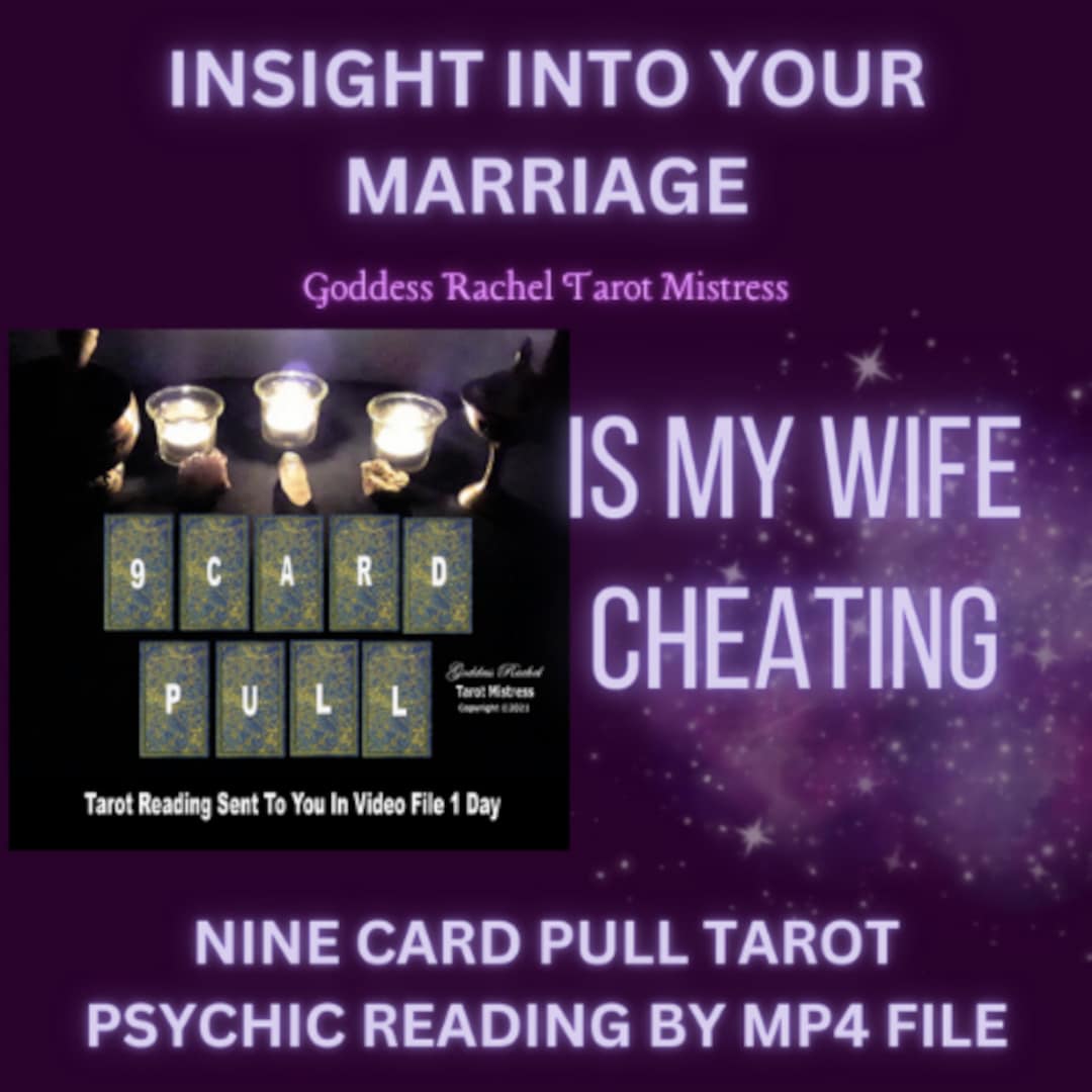 Is My Wife Cheating Psychic Tarot Reading Insight Into Cheating Spouse ...