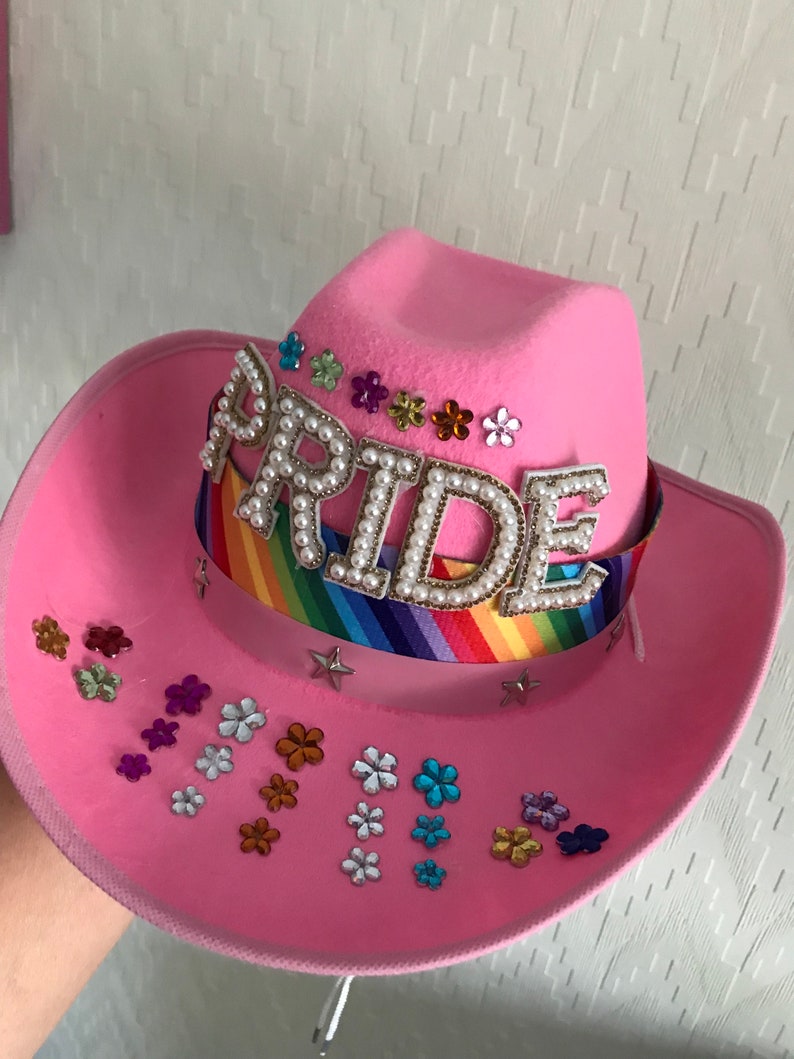 Pride Cowboy Hat - Etsy