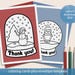 Christmas Thank You Card Printable for Teacher Appreciation Card for ...