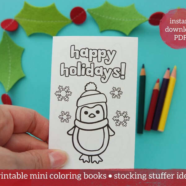 Christmas Mini Books - Etsy