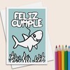Spanish Teacher Appreciation Coloring Card Printable 2 Designs Included ...