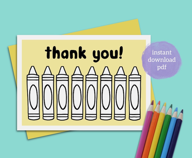 Thank You Teacher Card Printable Teacher Appreciation Card End of the ...