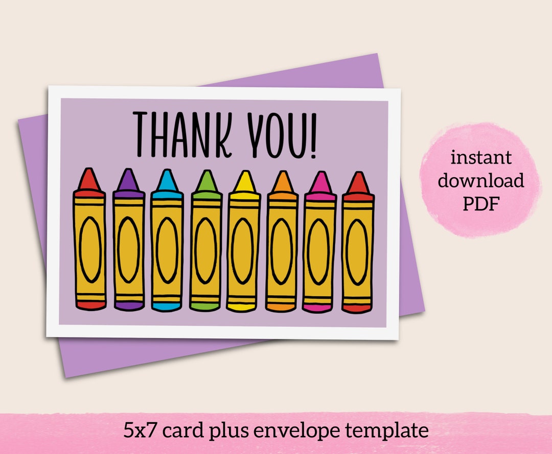 Thank You Teacher Card Printable Teacher Appreciation Card End of the ...