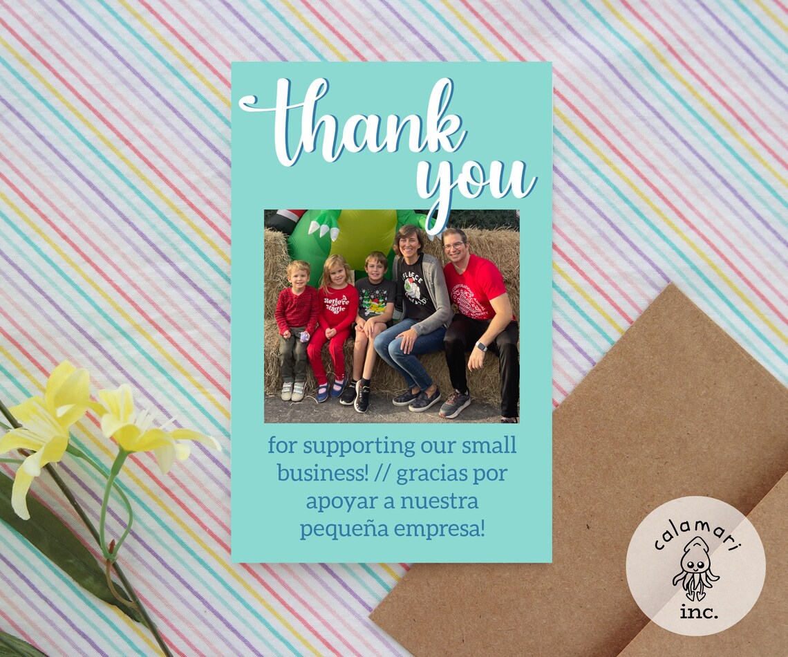 Printable Spanish Thank You Card Rainbow Gracias Note Cards to Print at ...