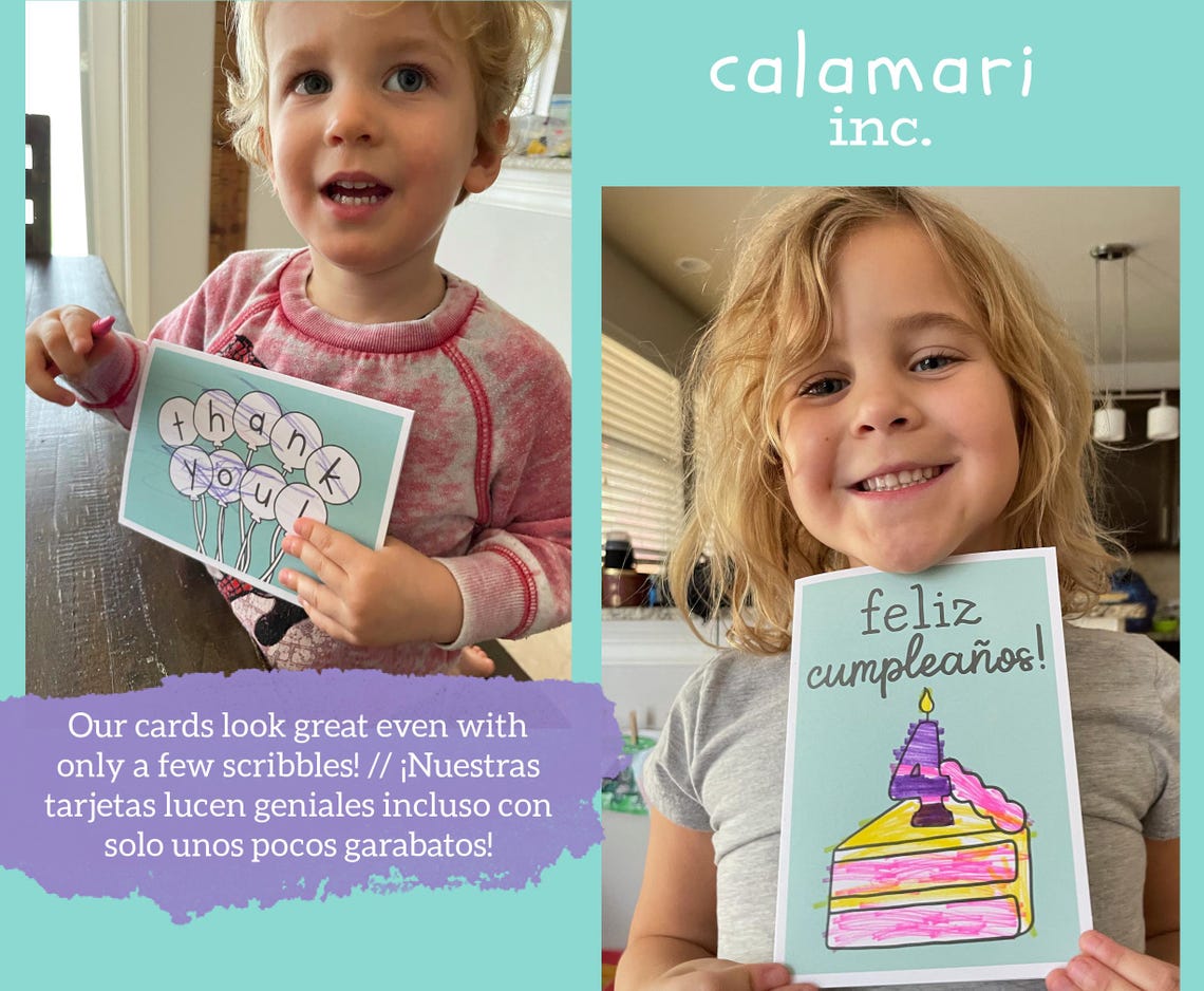 Feliz Cumpleaños Happy Birthday Cards in Spanish Printable Coloring ...