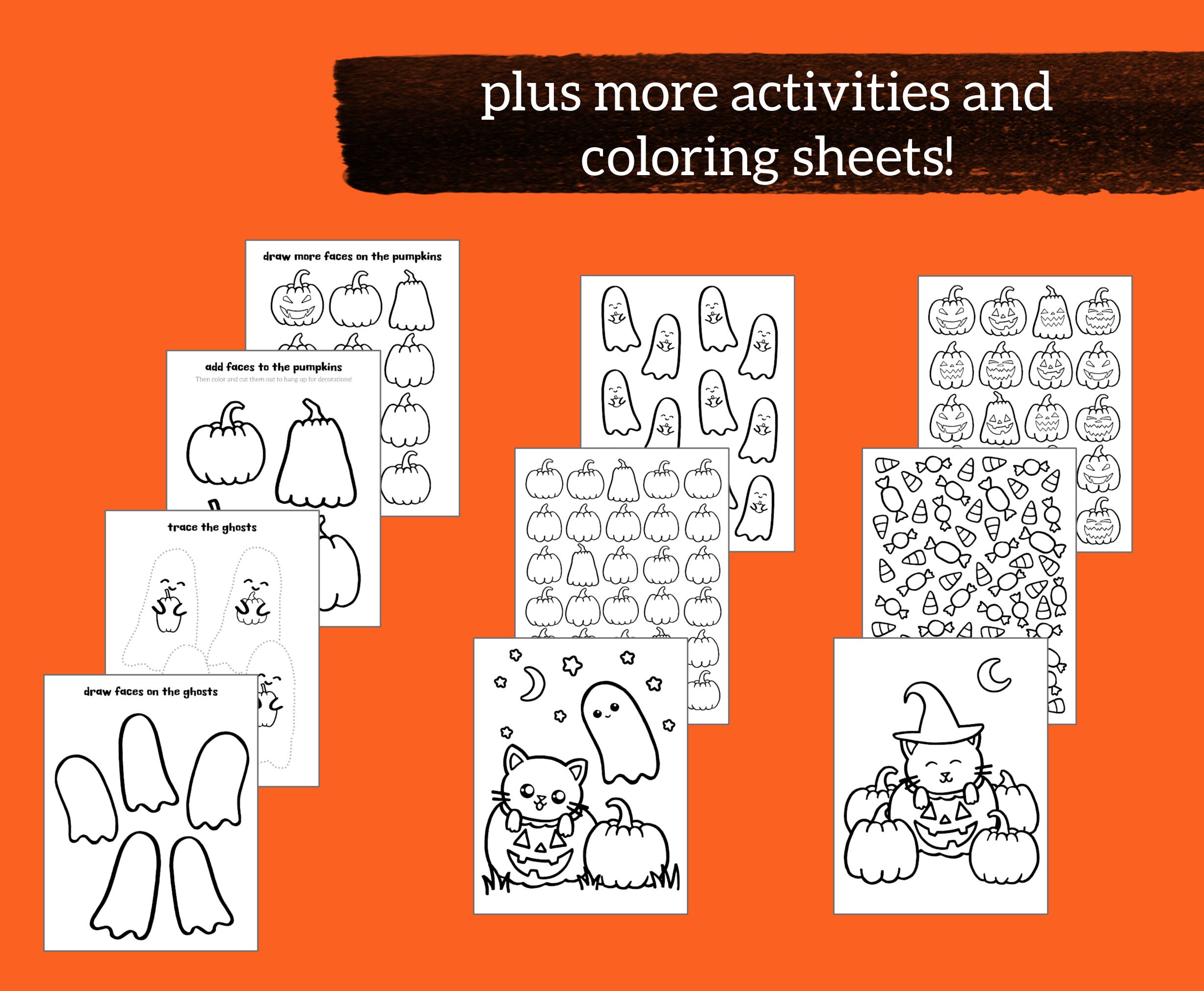 Printable Halloween Scavenger Hunt Plus 11 More Halloween Printable ...