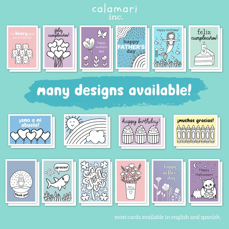 Printable Thank You Cards to Color Print Your Own Thank You Cards 5x7 ...