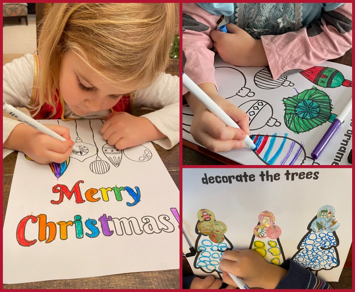 Printable Christmas Lights Scavenger Hunt Plus 12 Other - Etsy