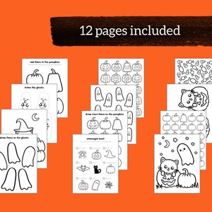 Printable Halloween Scavenger Hunt Plus 11 More Halloween Printable ...
