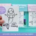 Feliz Cumpleaños Happy Birthday Cards in Spanish Printable Coloring ...