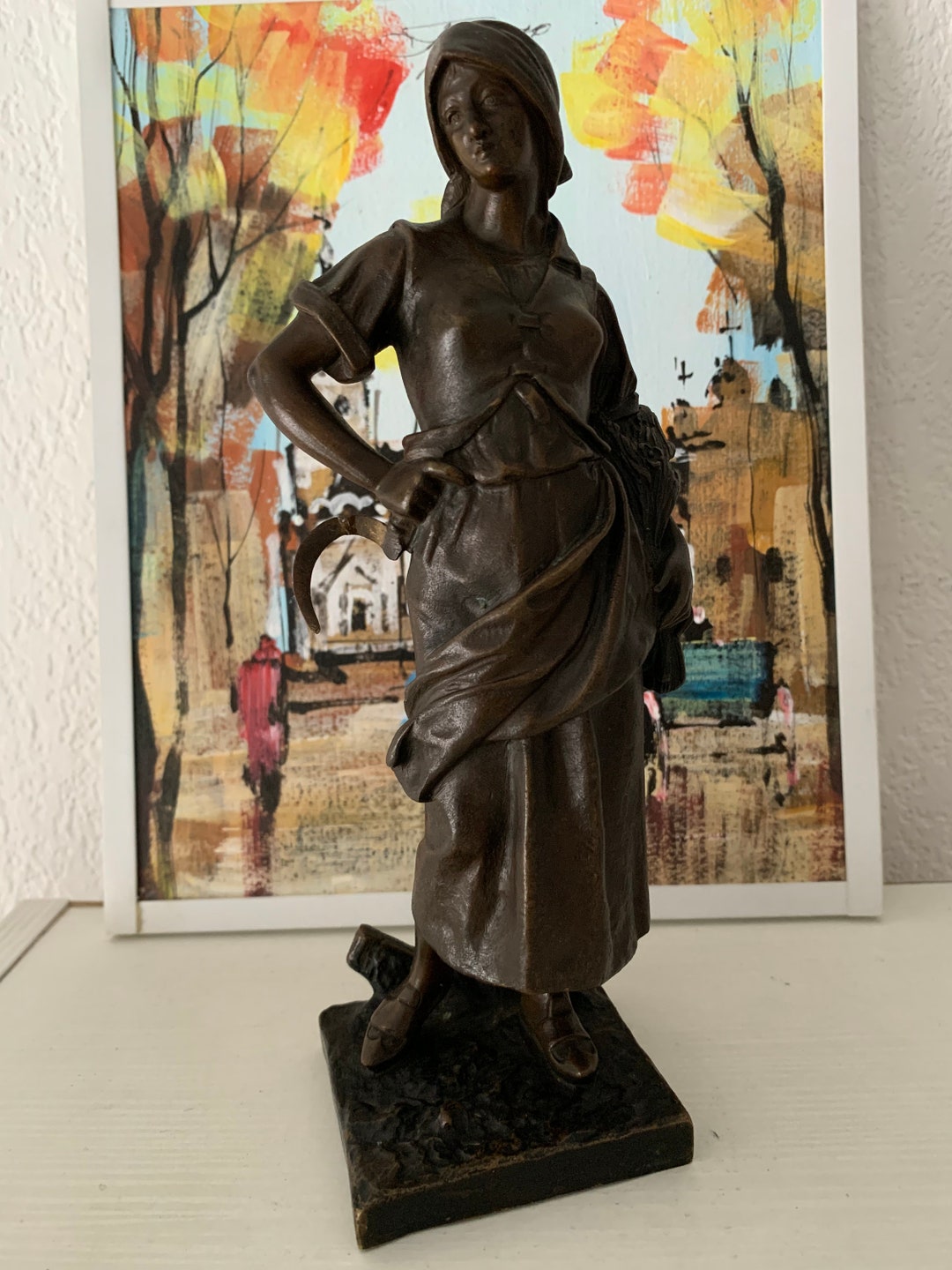 Eugène Thivier - Bronze Sculpture - Etsy