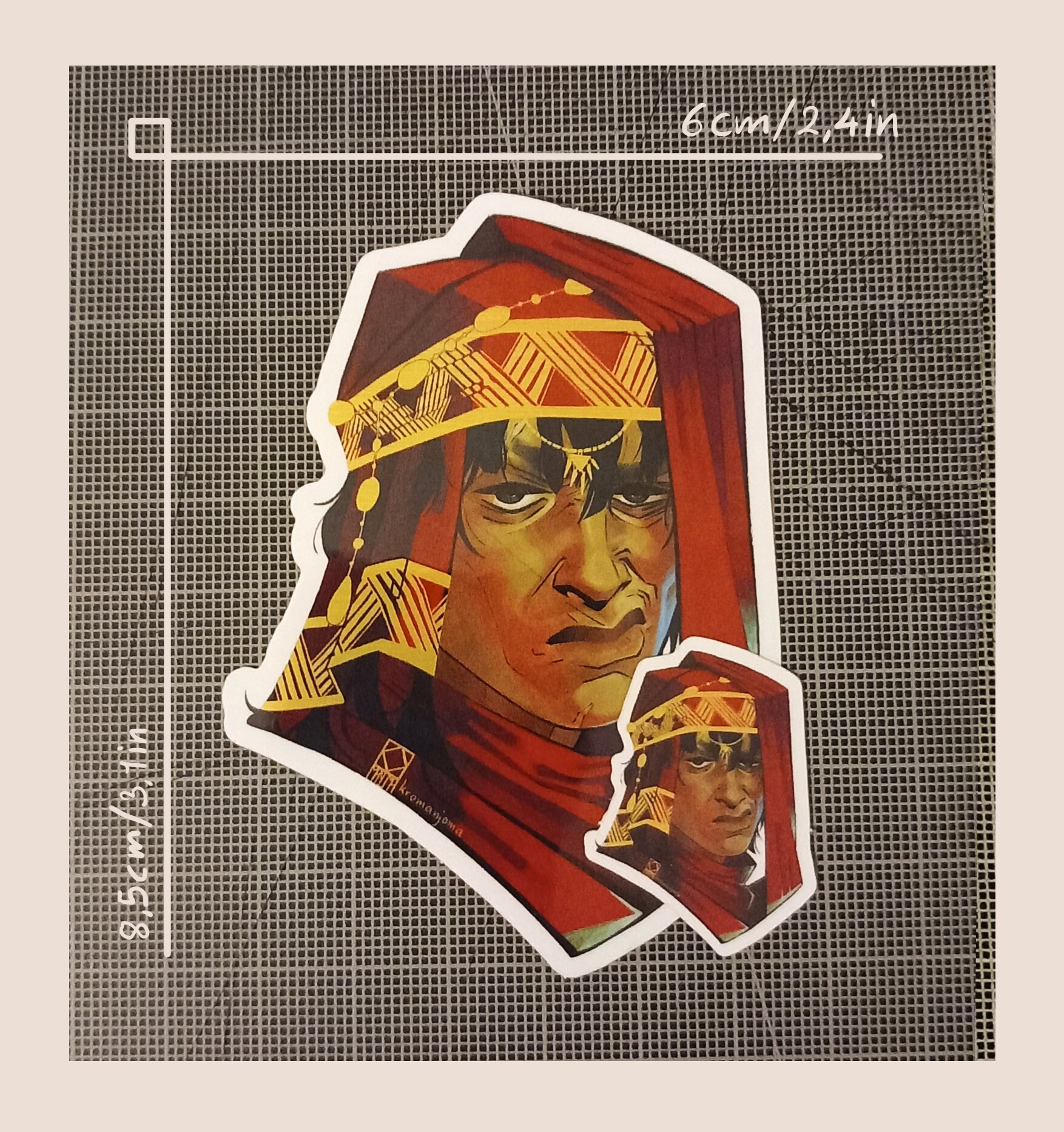 Little Tyrant gold Foil Sticker - Etsy