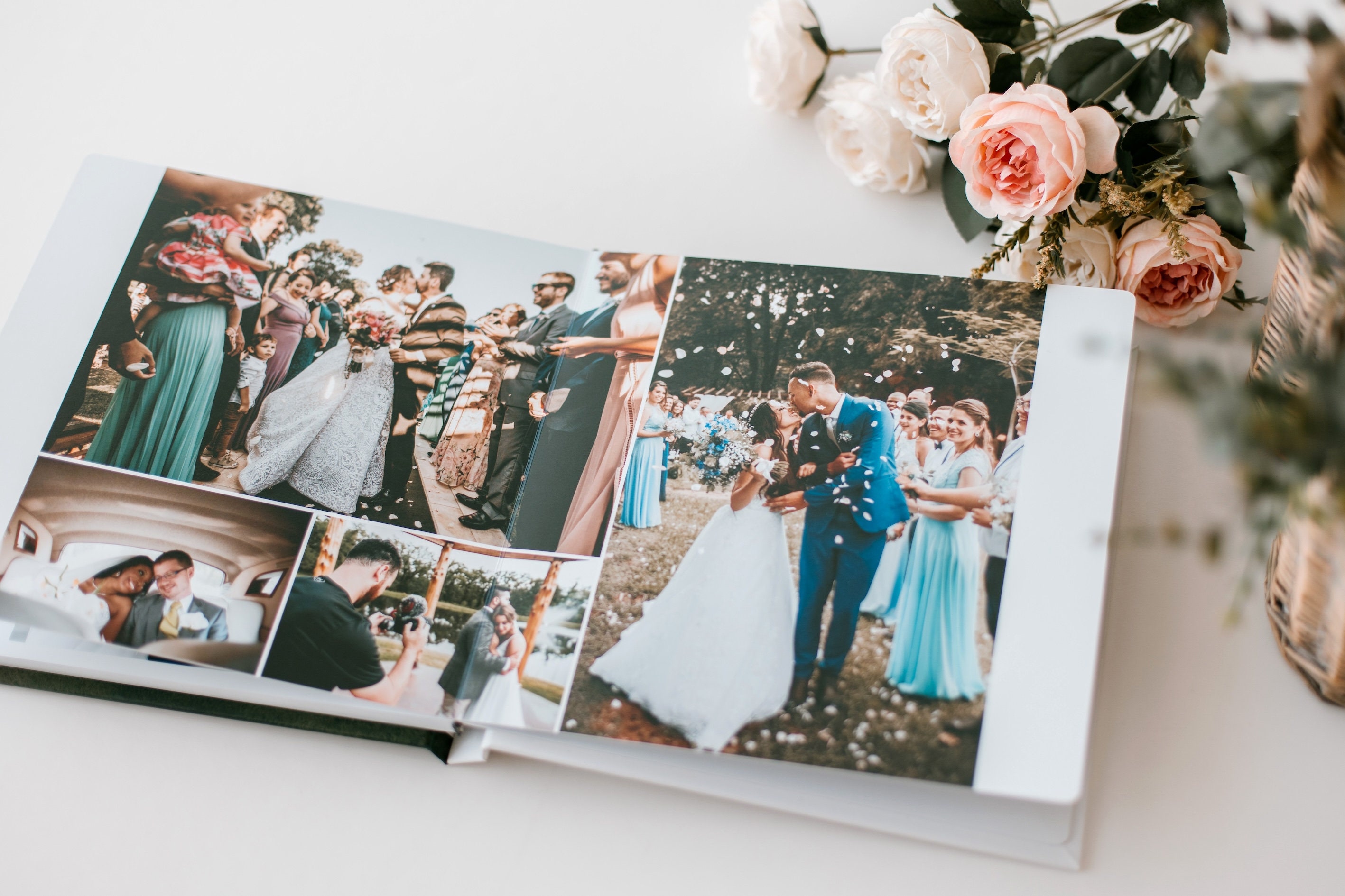Customized Photo Album Custom Design With Your Memories. Lay Flat ...