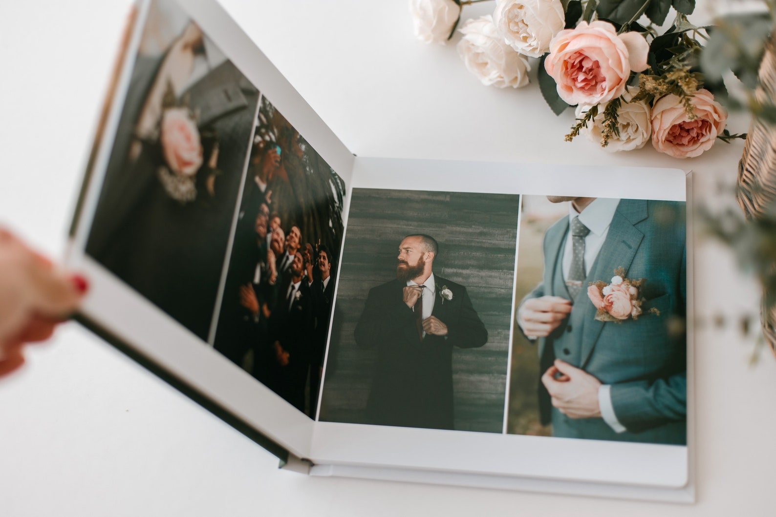 Customized Photo Album Custom Design With Your Memories. Lay Flat ...