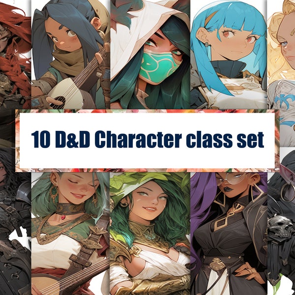 Dungeons and Dragons Npc Art - Etsy