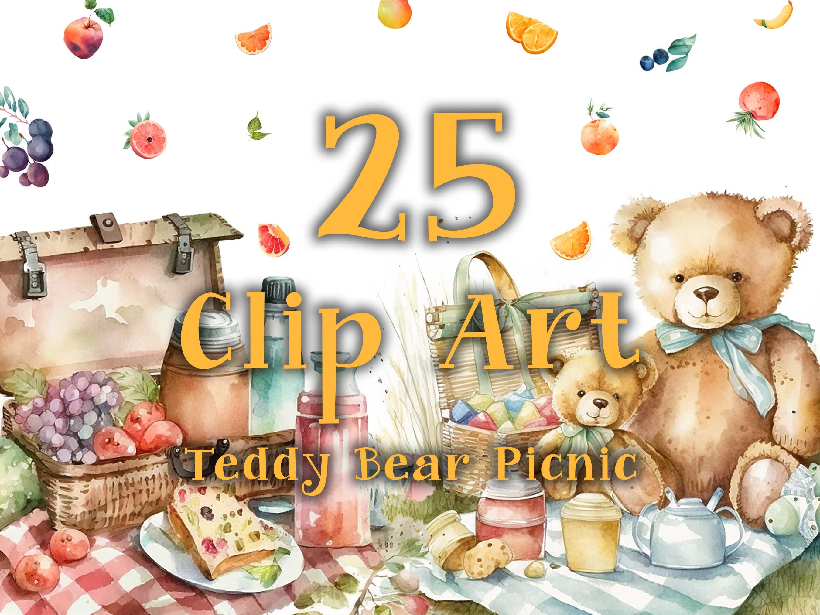 Clipart Teddy Bear Picnic