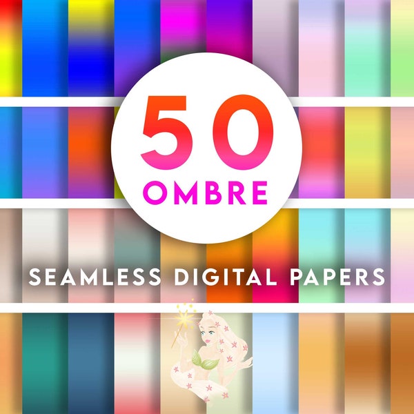 Ombre Poster - Etsy