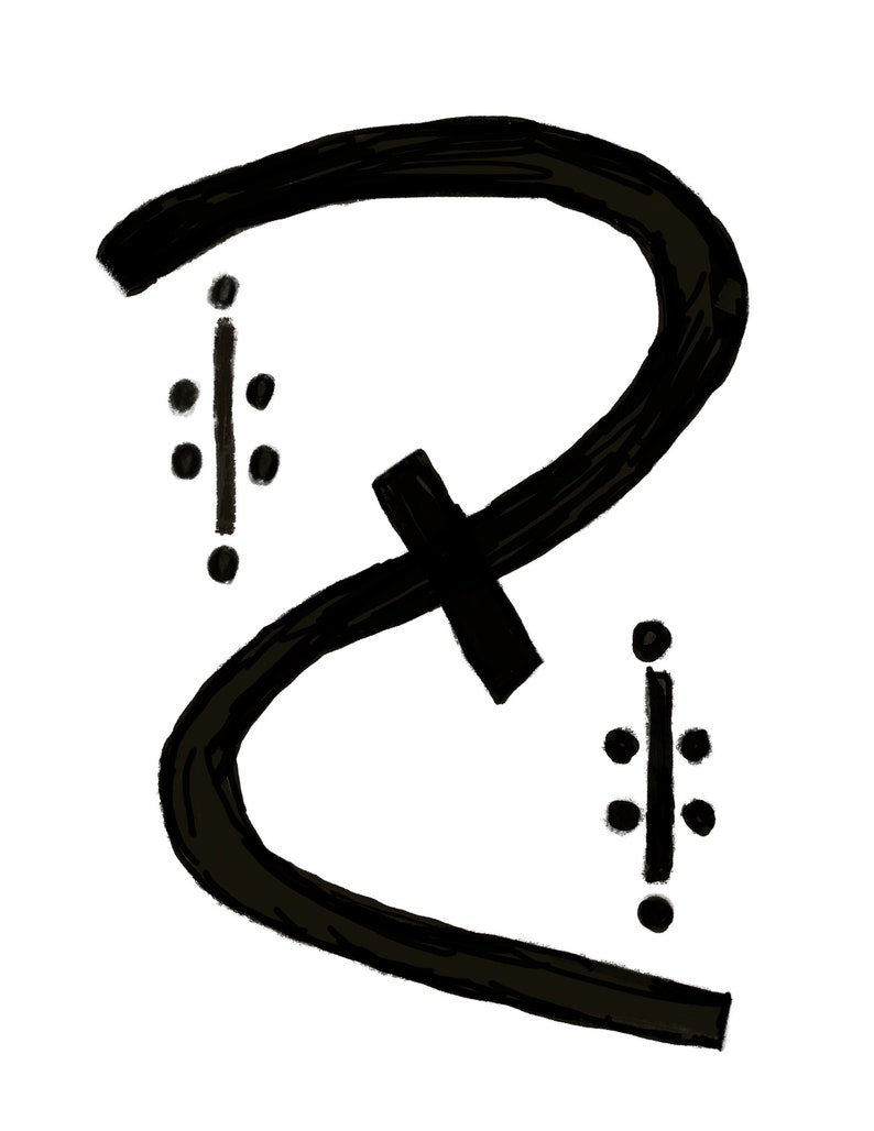 Energy-infused Digital Art With Symbol of Divine Connection With Cosmic ...