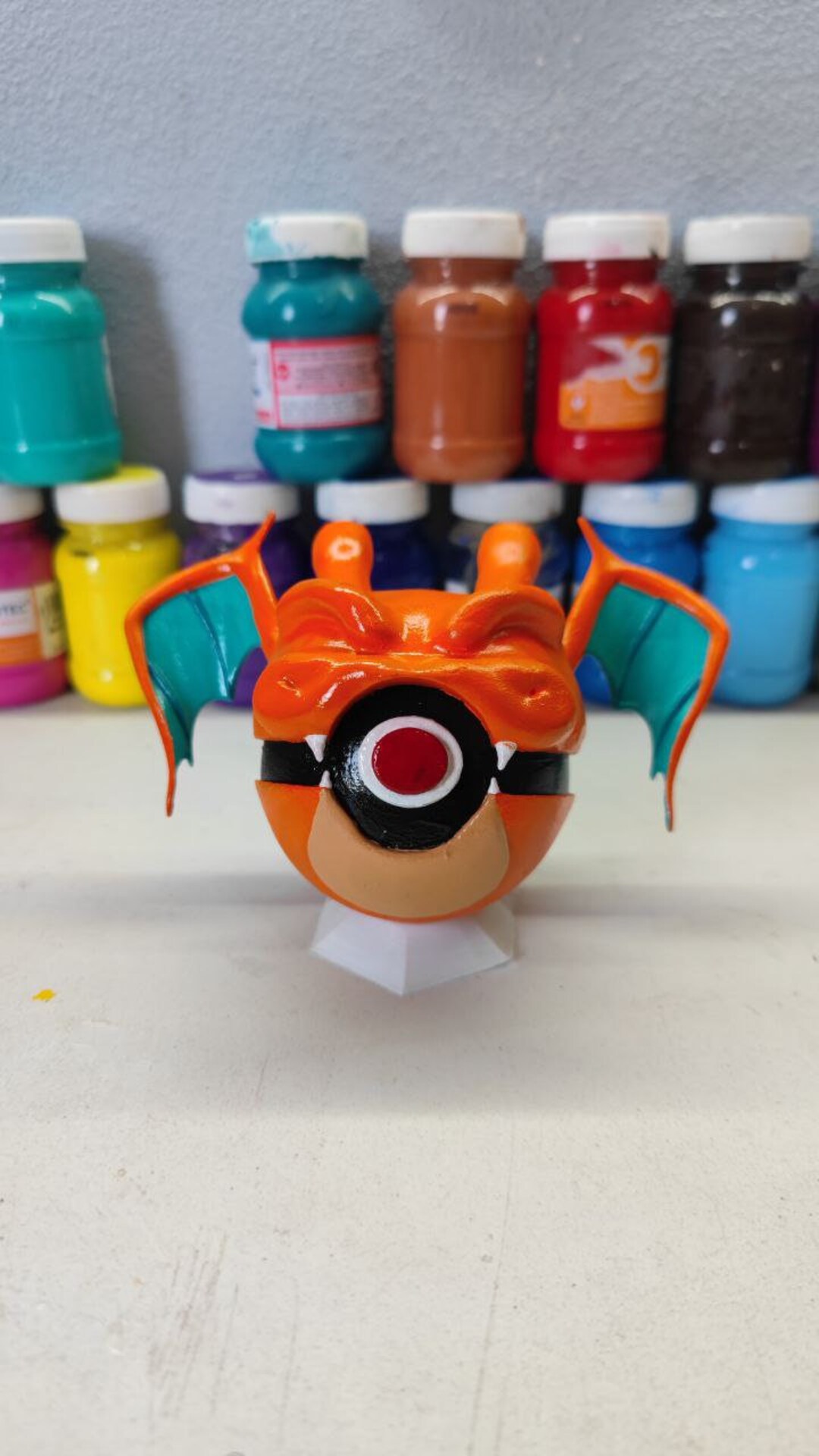 Charizard Themed Pokeball High Quality Resin Replica, Hand Painted - Etsy