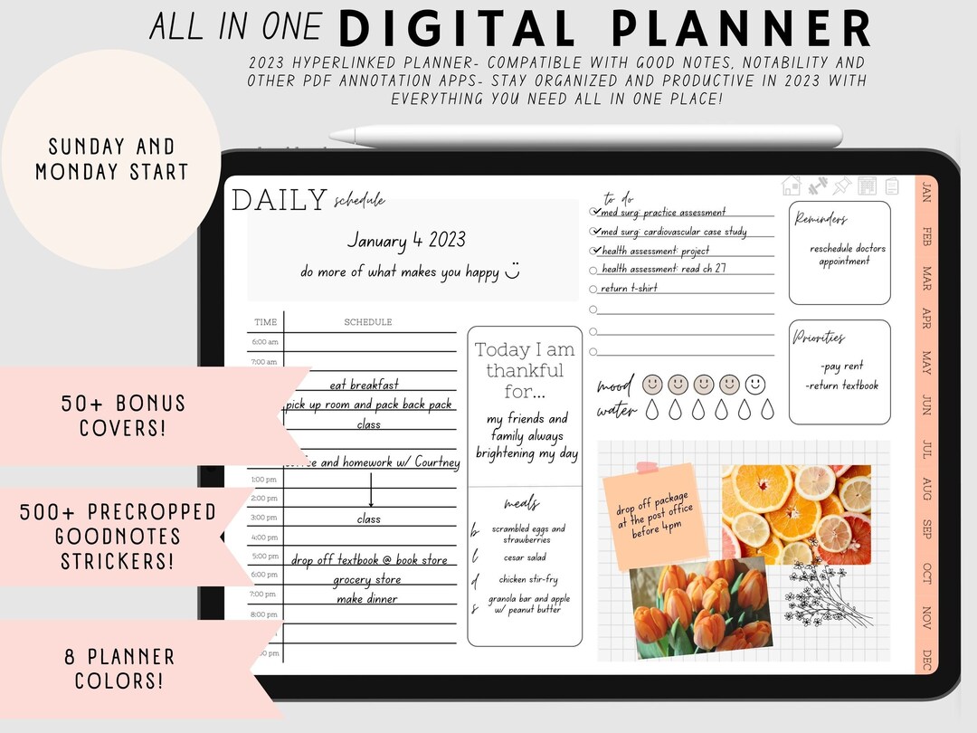 2023 Digital Planner - Etsy