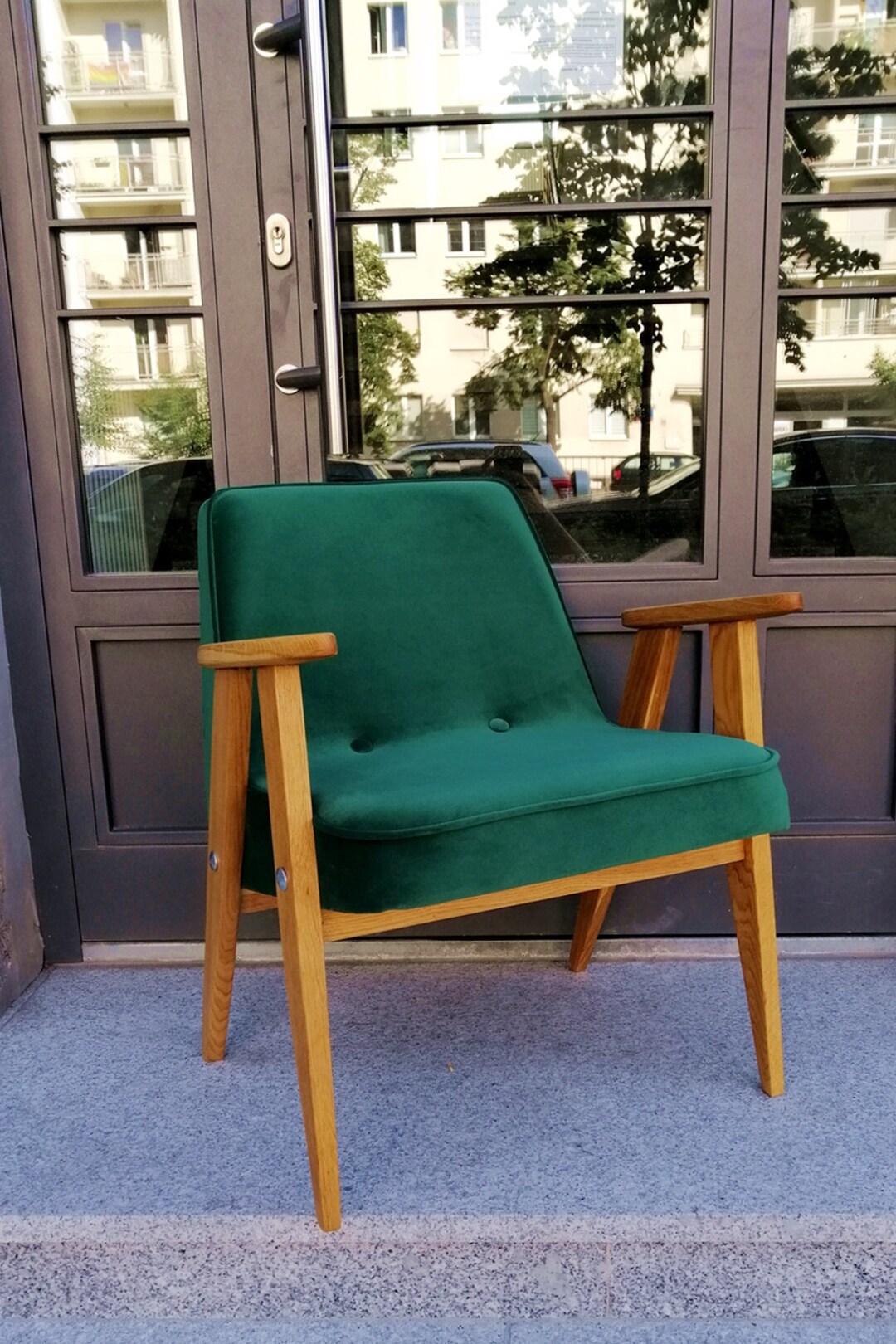 Upholstered Armchair Type 366 an Icon of Polish Design. - Etsy